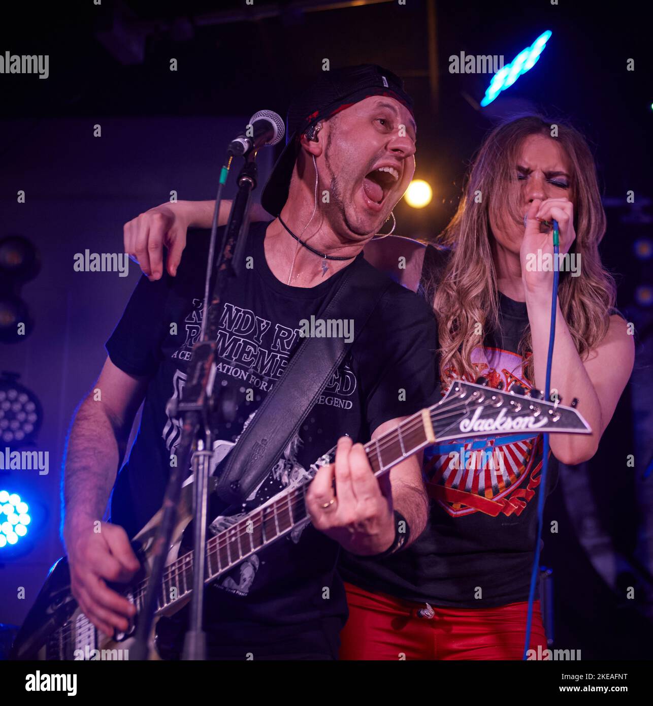 Wicked Smile, with Cassidy Paris as guest, Performing live at Hard Rock ...