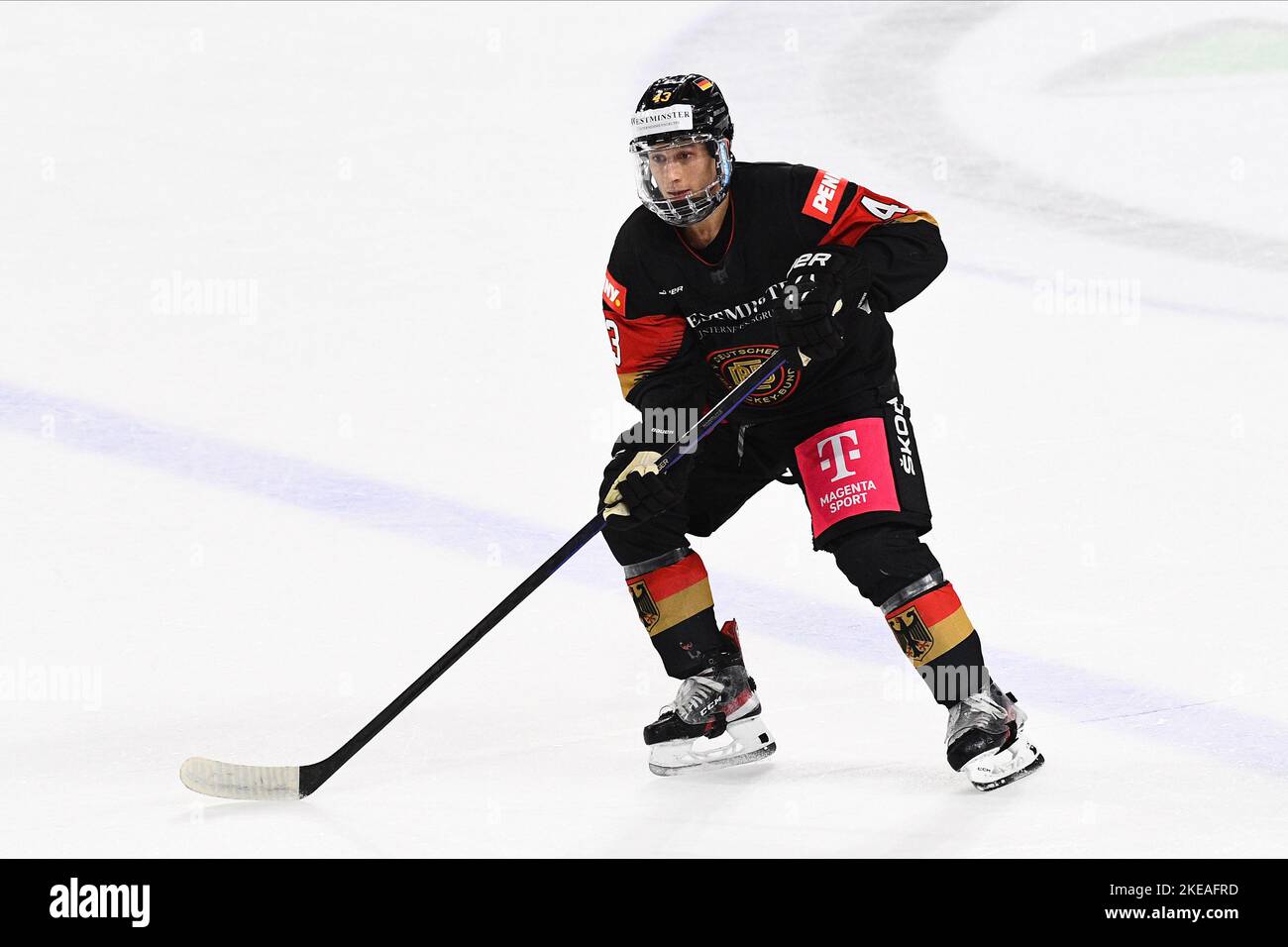 KREFELD, GERMANY - NOVEMBER 10, 2022: ZITTERBART Luca. Deutschland Cup ...
