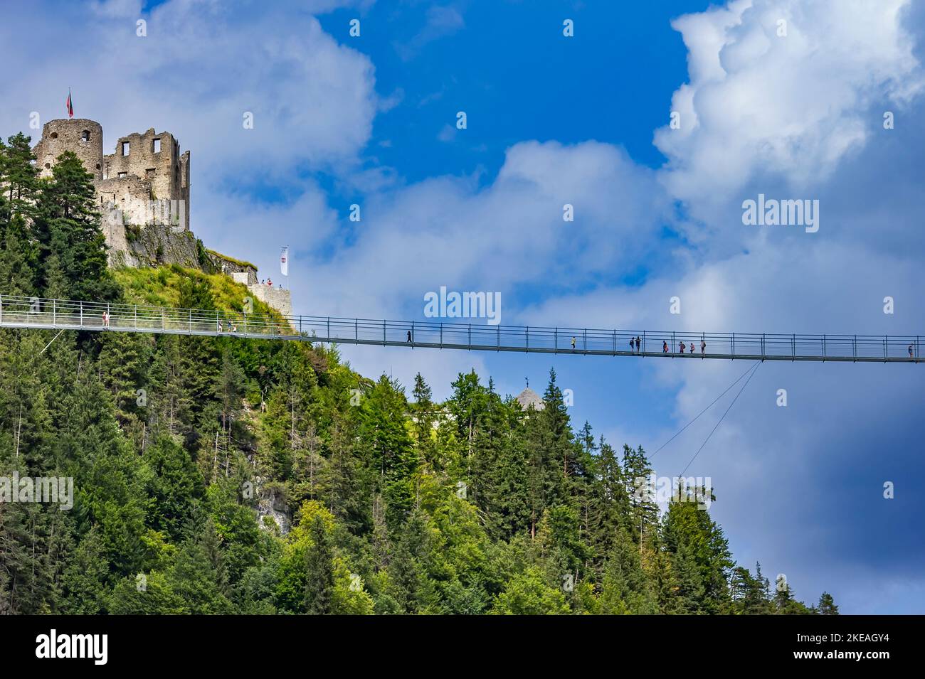 Highline179 pedestrian suspension bridge hi-res stock photography and ...