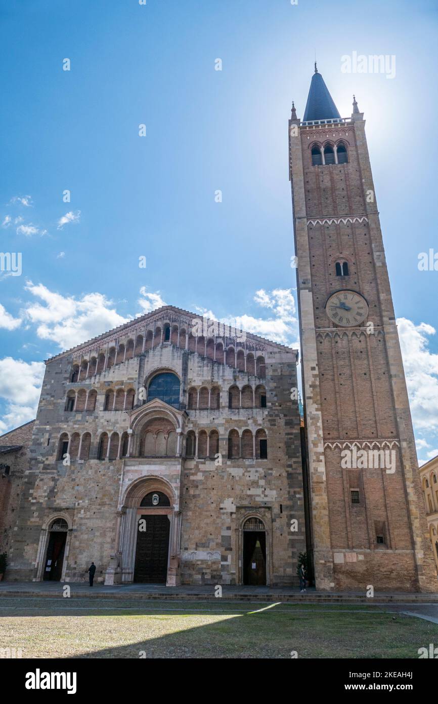 The beautiful Cathedral of Parma Stock Photo - Alamy
