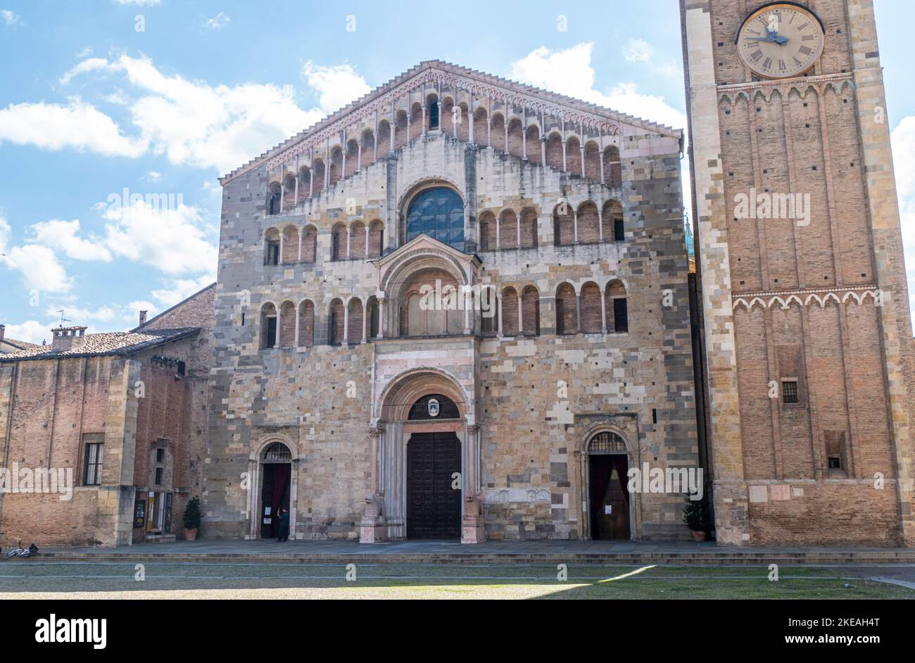 The beautiful Cathedral of Parma Stock Photo - Alamy