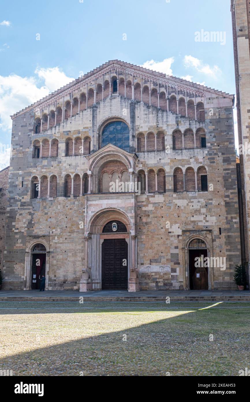 The beautiful Cathedral of Parma Stock Photo - Alamy