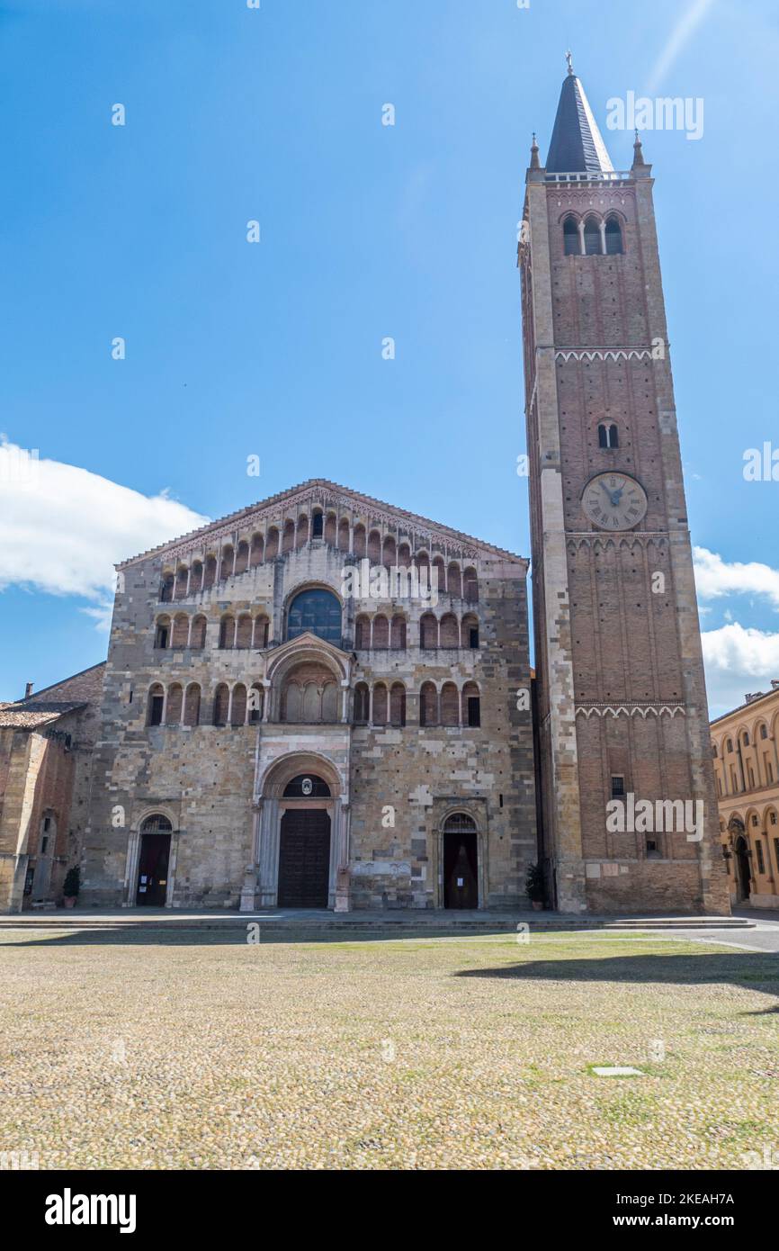 The beautiful Cathedral of Parma Stock Photo - Alamy