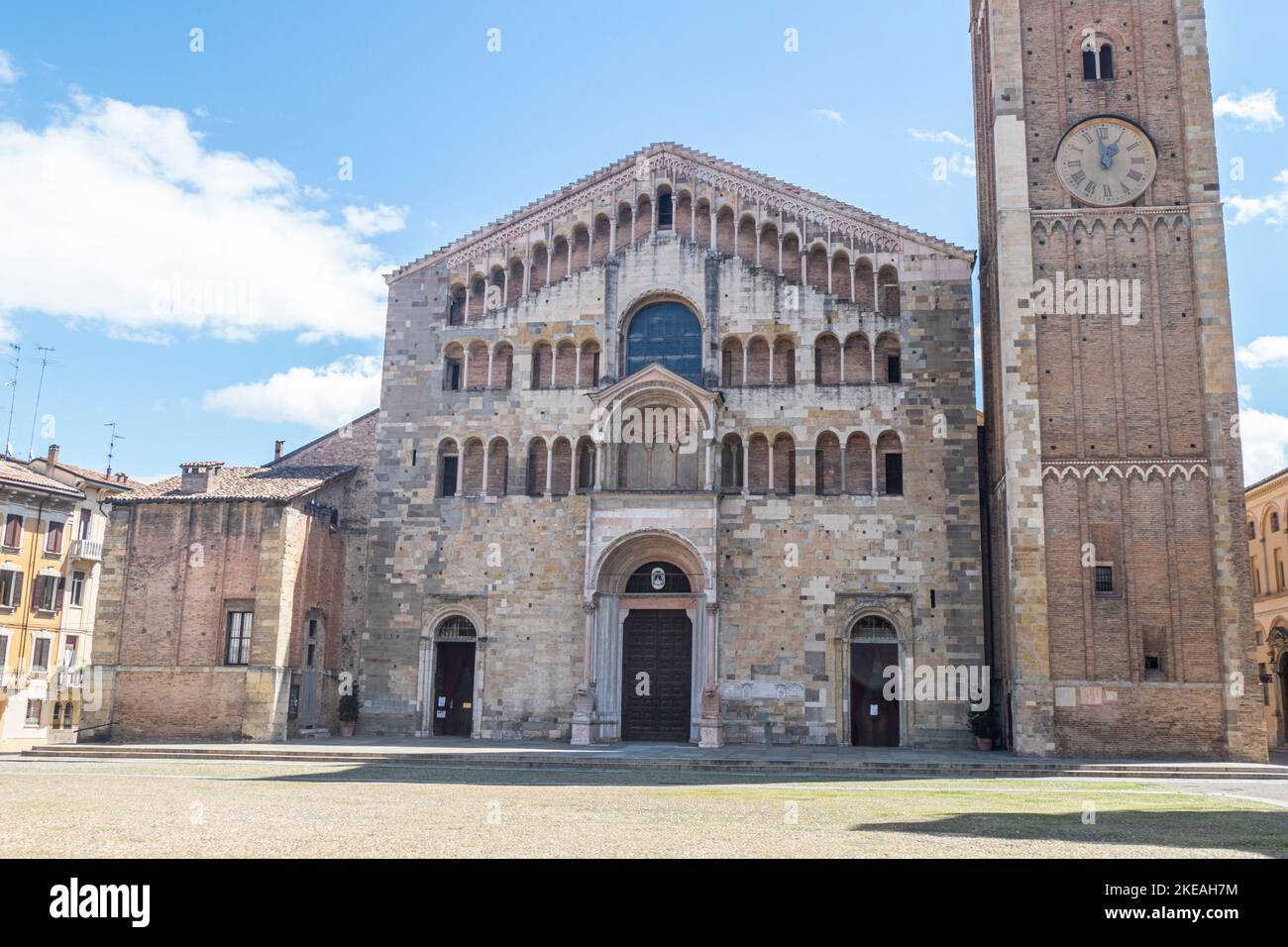 The beautiful Cathedral of Parma Stock Photo - Alamy