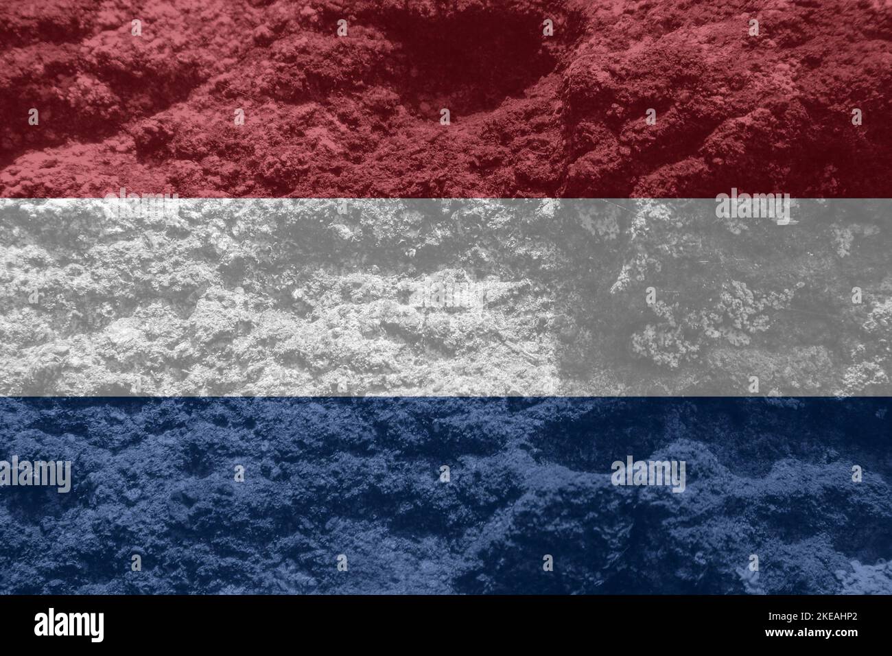 dutch flag texture as background Stock Photo - Alamy