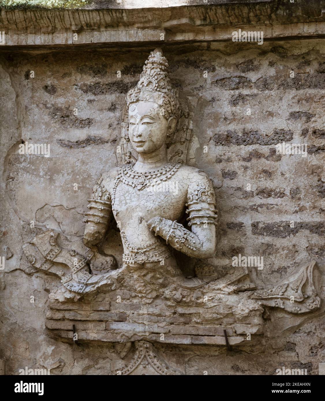 Wat Jed Yod, built in 1497, is a large active temple where monks live ...