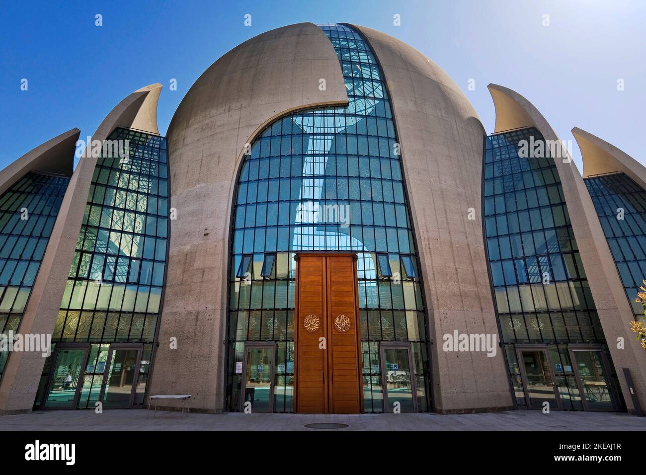 DITIB Cologne Central Mosque, Germany, North Rhine-Westphalia, Cologne ...