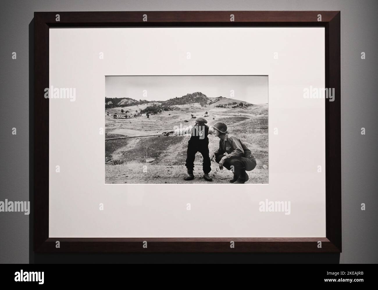 Milan, Italy. 11th Nov, 2022. Milan, Italy ROBERT CAPA In history exhibition at Mudec from 11th ...