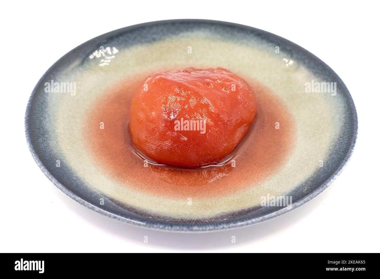 Turkish quince dessert on a white background. Traditional Turkish ...