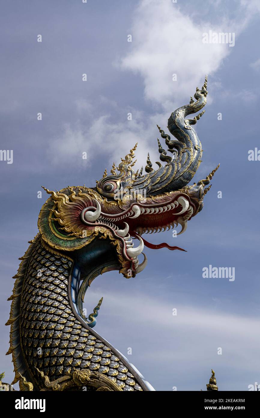 Wat Rong Suea Ten, better known as The Blue Temple, is located in ...