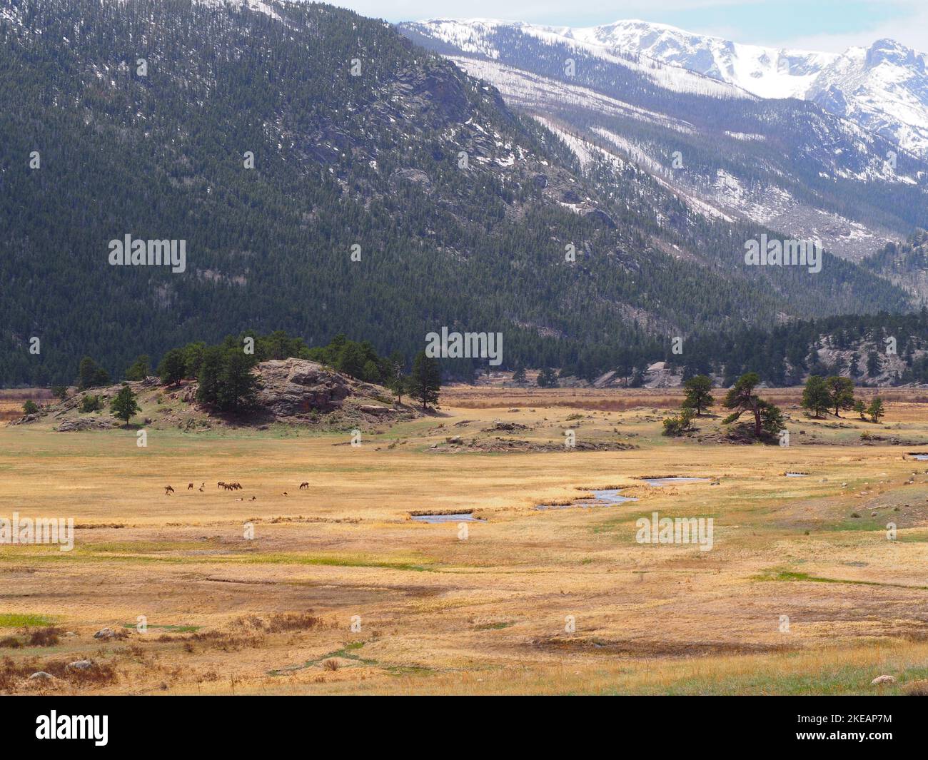 The Rocky Mountain National Park in Colorado, USA Stock Photo - Alamy