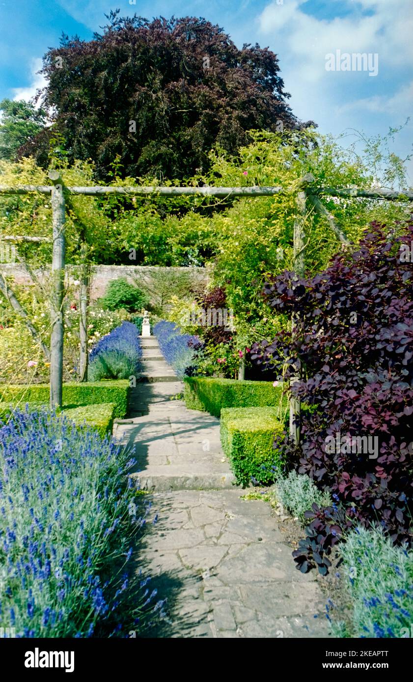 Polesden Lacey in Surrey. A National Trust Property, shot on Film in ...