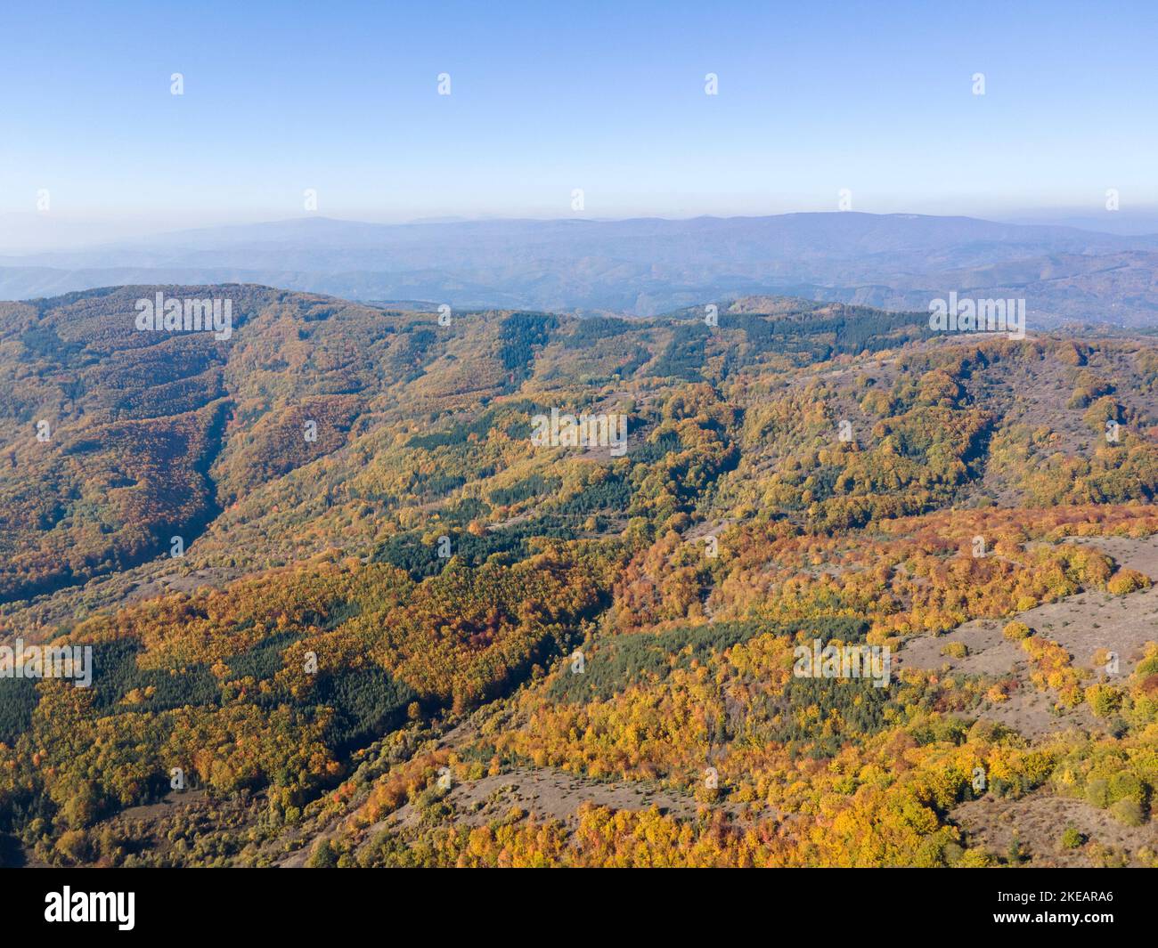 Amazing Autumn Landscape of Erul mountain, Pernik Region, Bulgaria ...