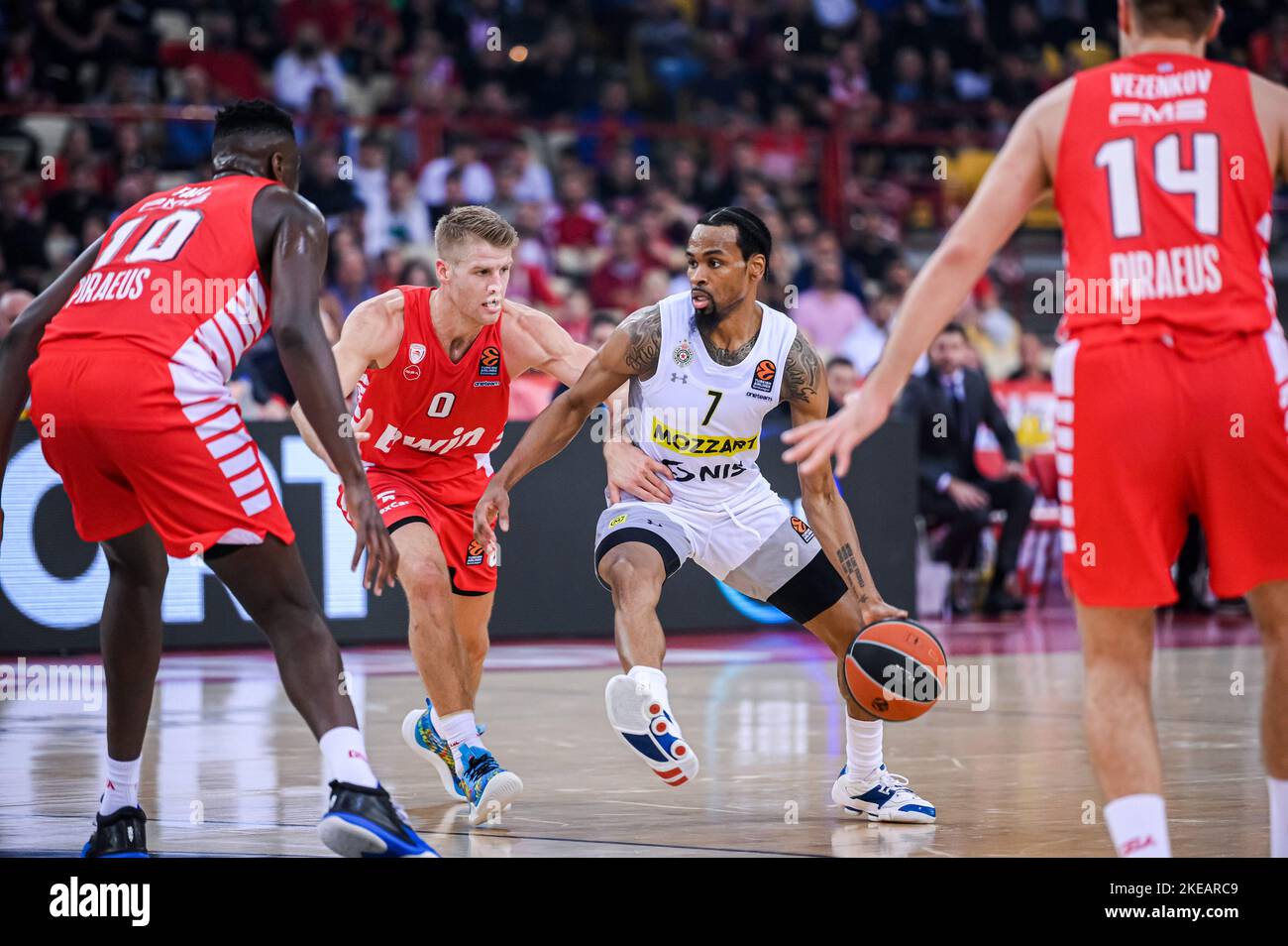 #7 KEVIN PUNTER of Partizan during the Euroleague, Round 7, match ...
