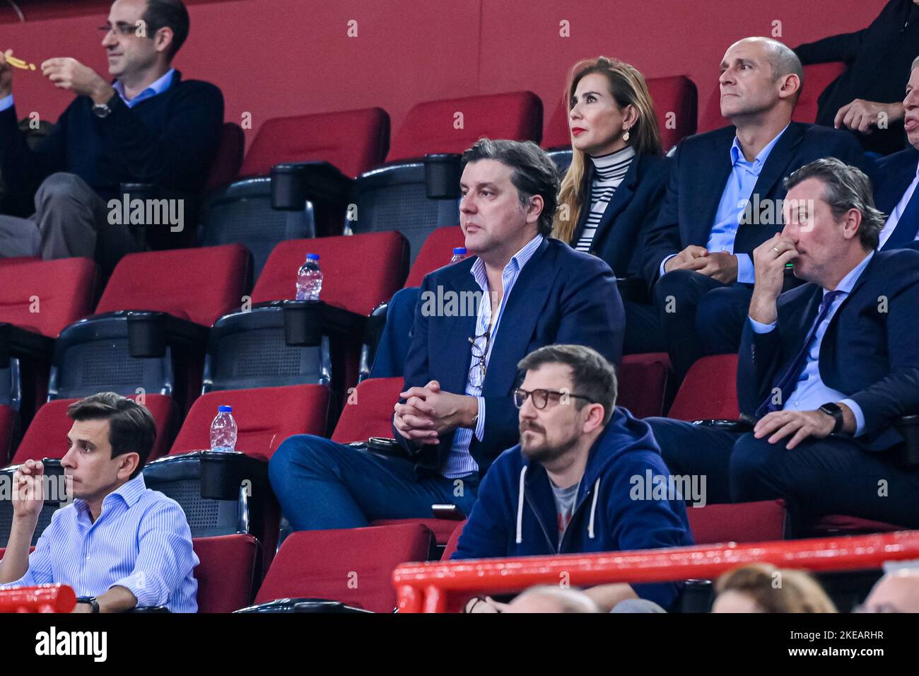 DEJAN BODIROGA, President of Euroleague Basketball, attends the game during the Euroleague ...