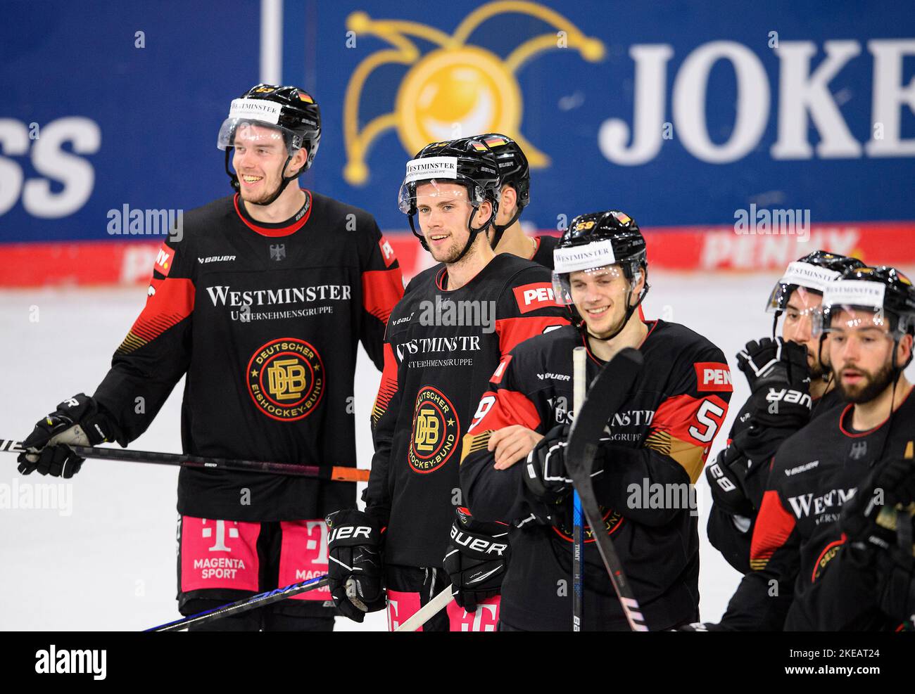 Dominik BOKK (GER) after the game between his team, left to right Luis ...