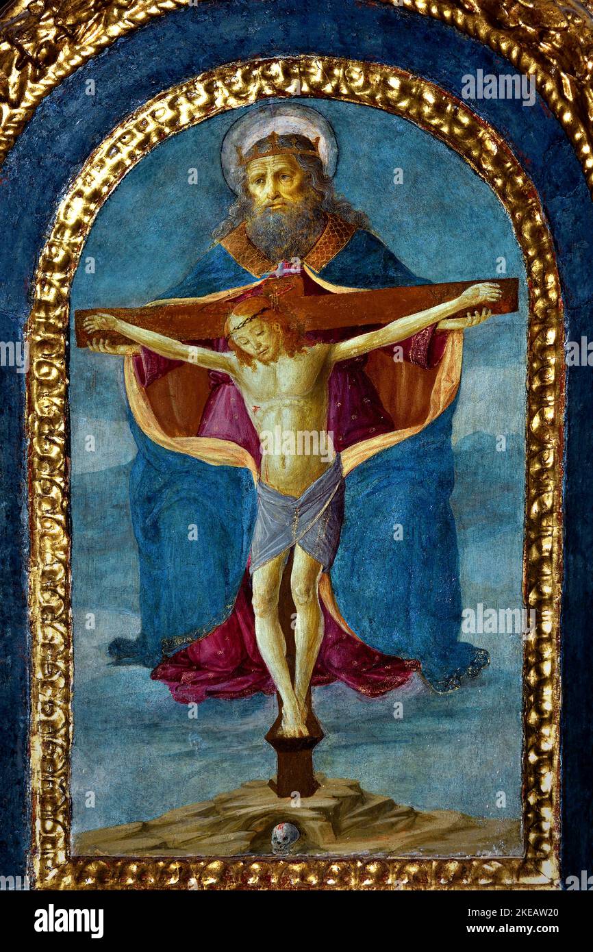 The Trinity 1470 Florentine painter 16th Century Florence , Italy ...