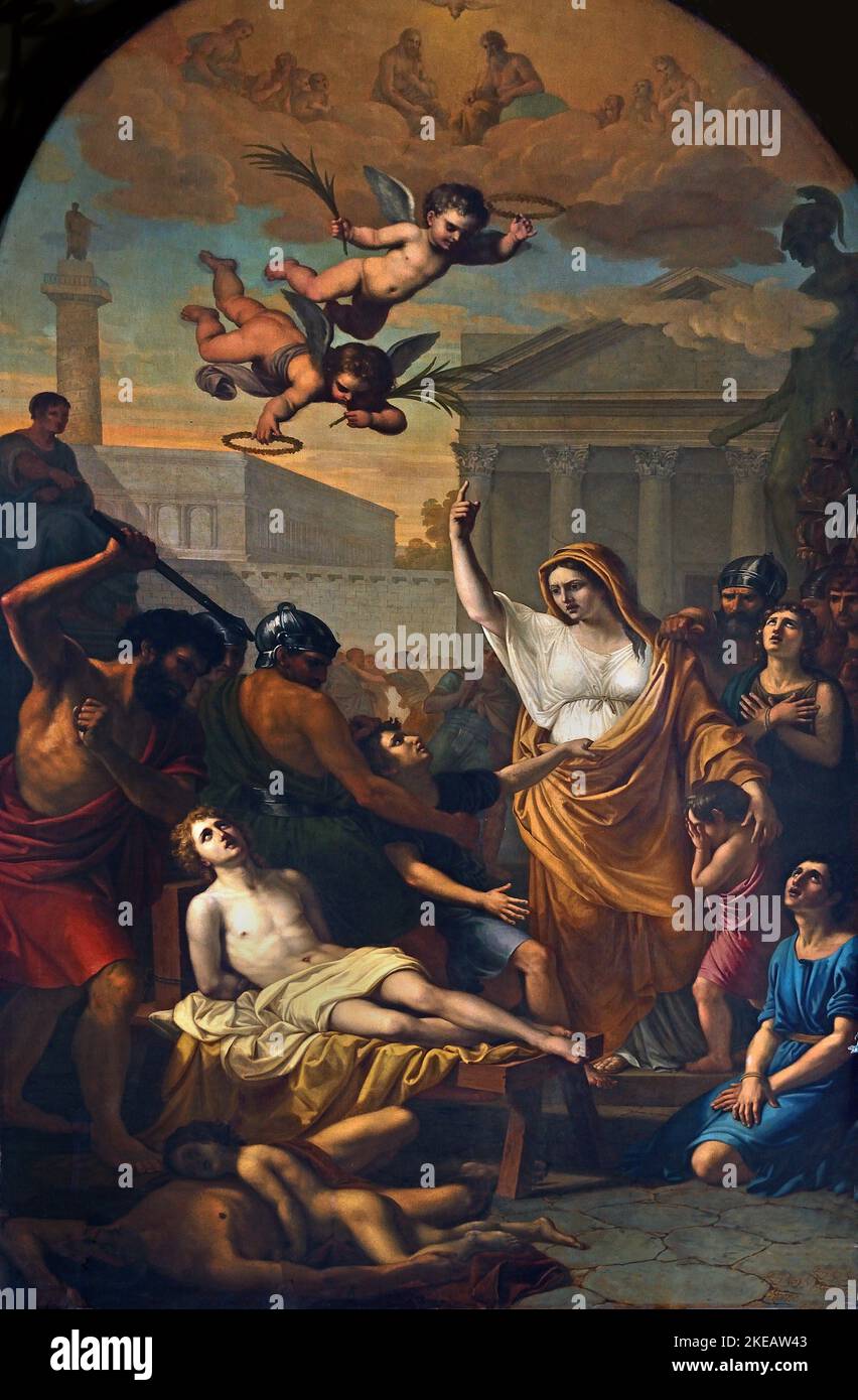 Santa Felicita esorta i figli al martirio - Santa Felicita urges the ...