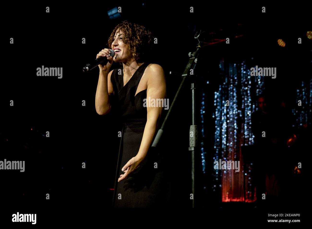 Contemporary Kurdish singer and musician, Aynur Do?an perform in a ...