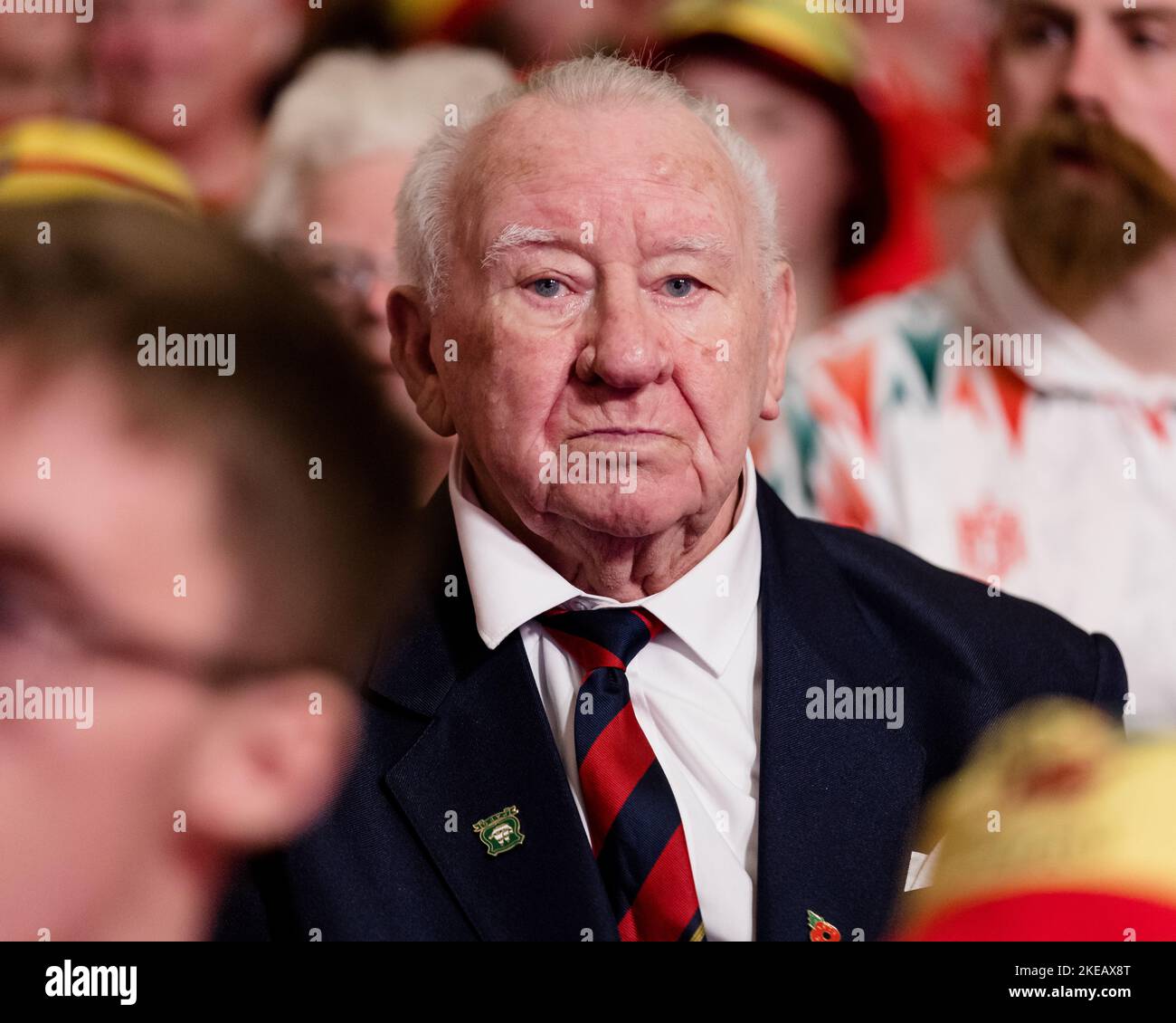 RHONDDA, WALES - 09 NOVEMBER 2022: Ex Wales international and member of ...