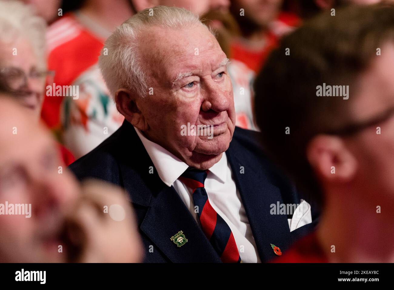 RHONDDA, WALES - 09 NOVEMBER 2022: Ex Wales international and member of ...