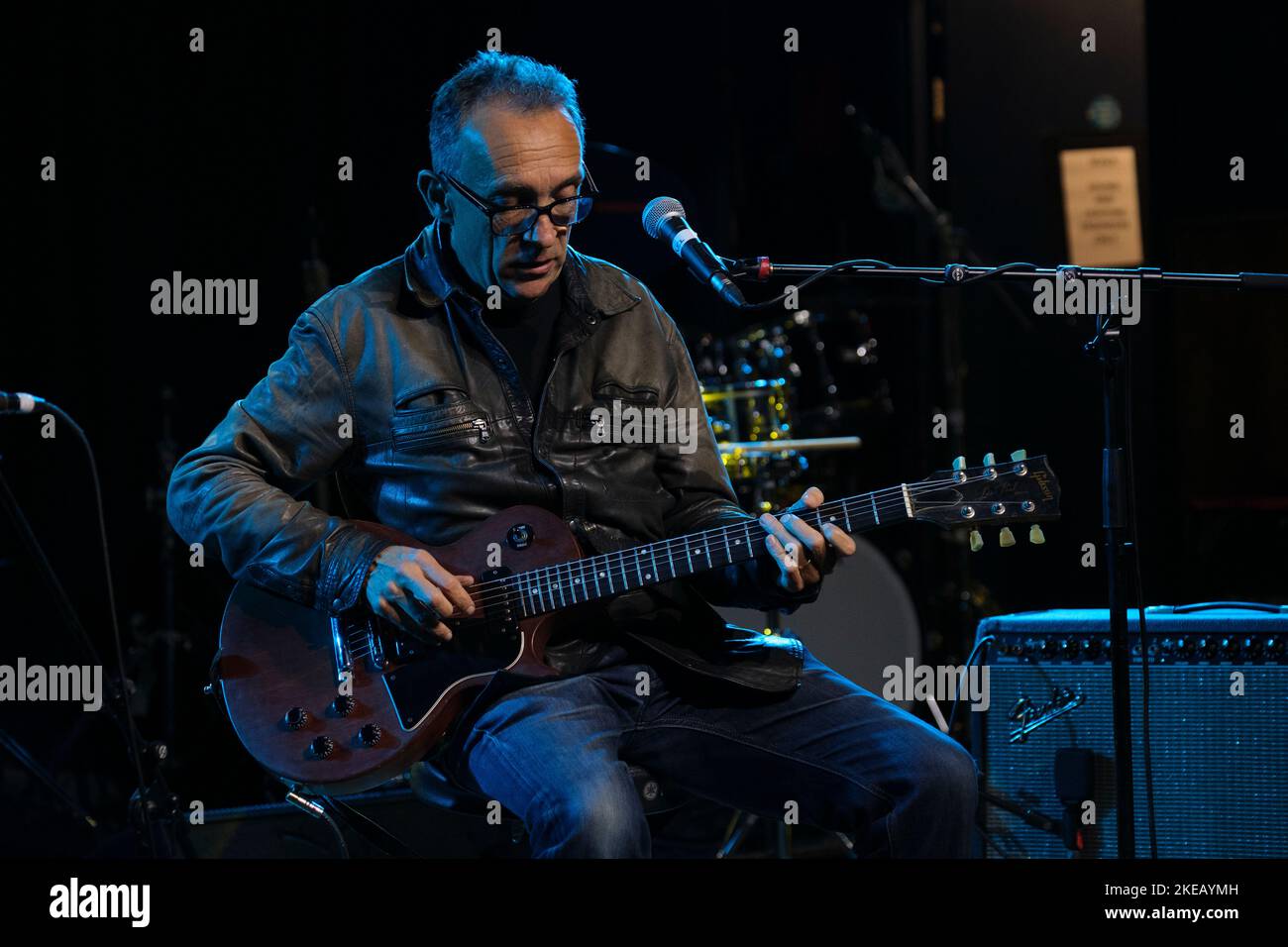 Justin Adams at the Songlines Music Awards 2022. Scala, London, UK. Nov ...