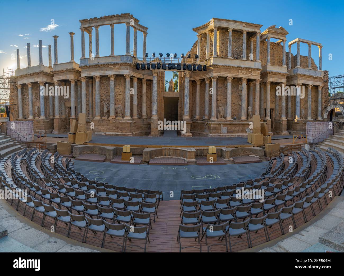Roman theatre at merida hi-res stock photography and images - Alamy