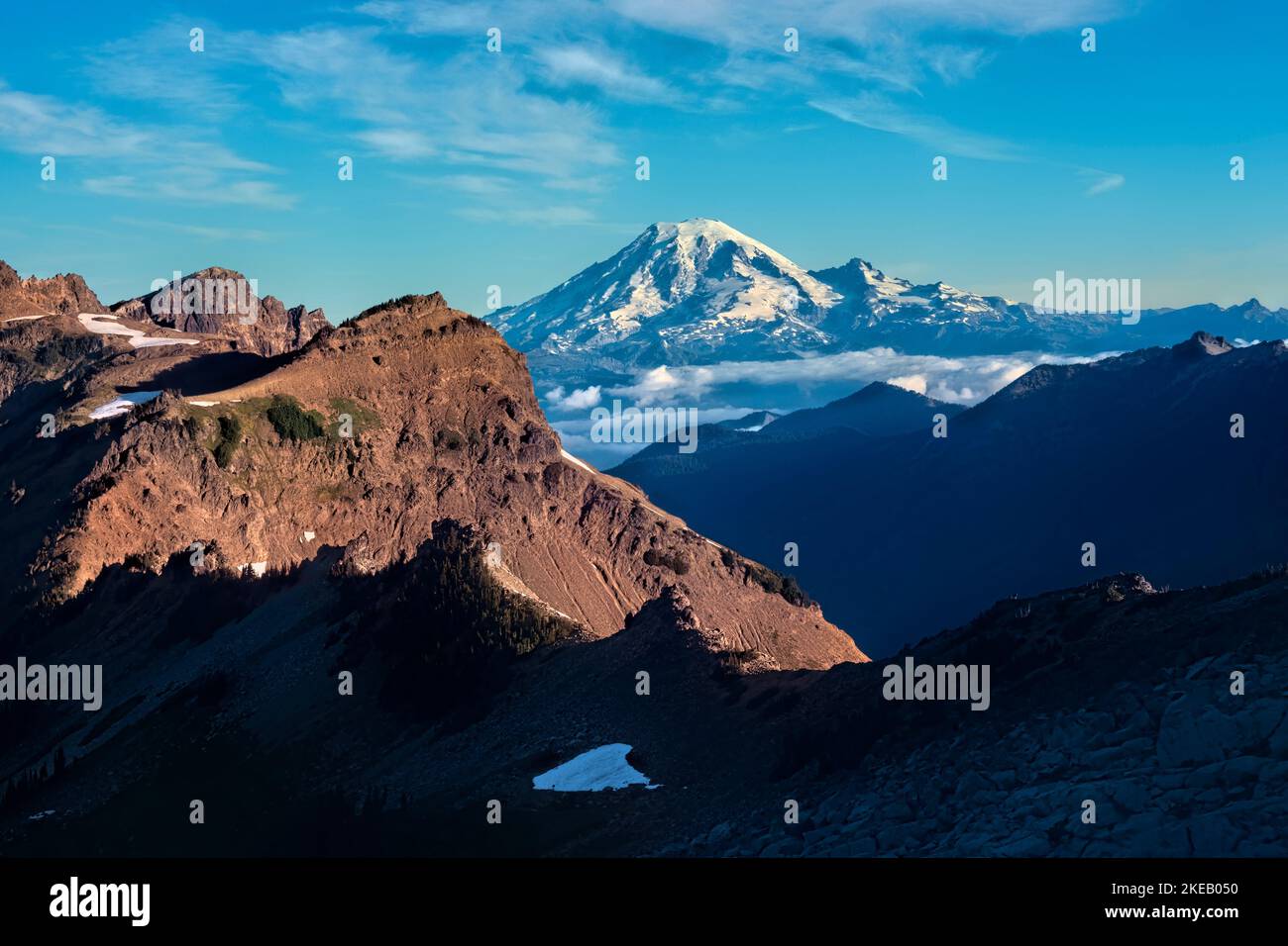Mount Rainier view, Goat Rocks Wilderness, Pacific Crest Trail ...