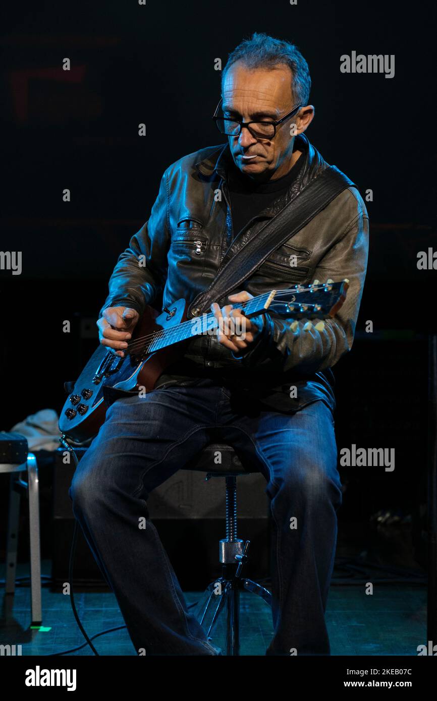 Justin Adams at the Songlines Music Awards 2022. Scala, London, UK. Nov ...