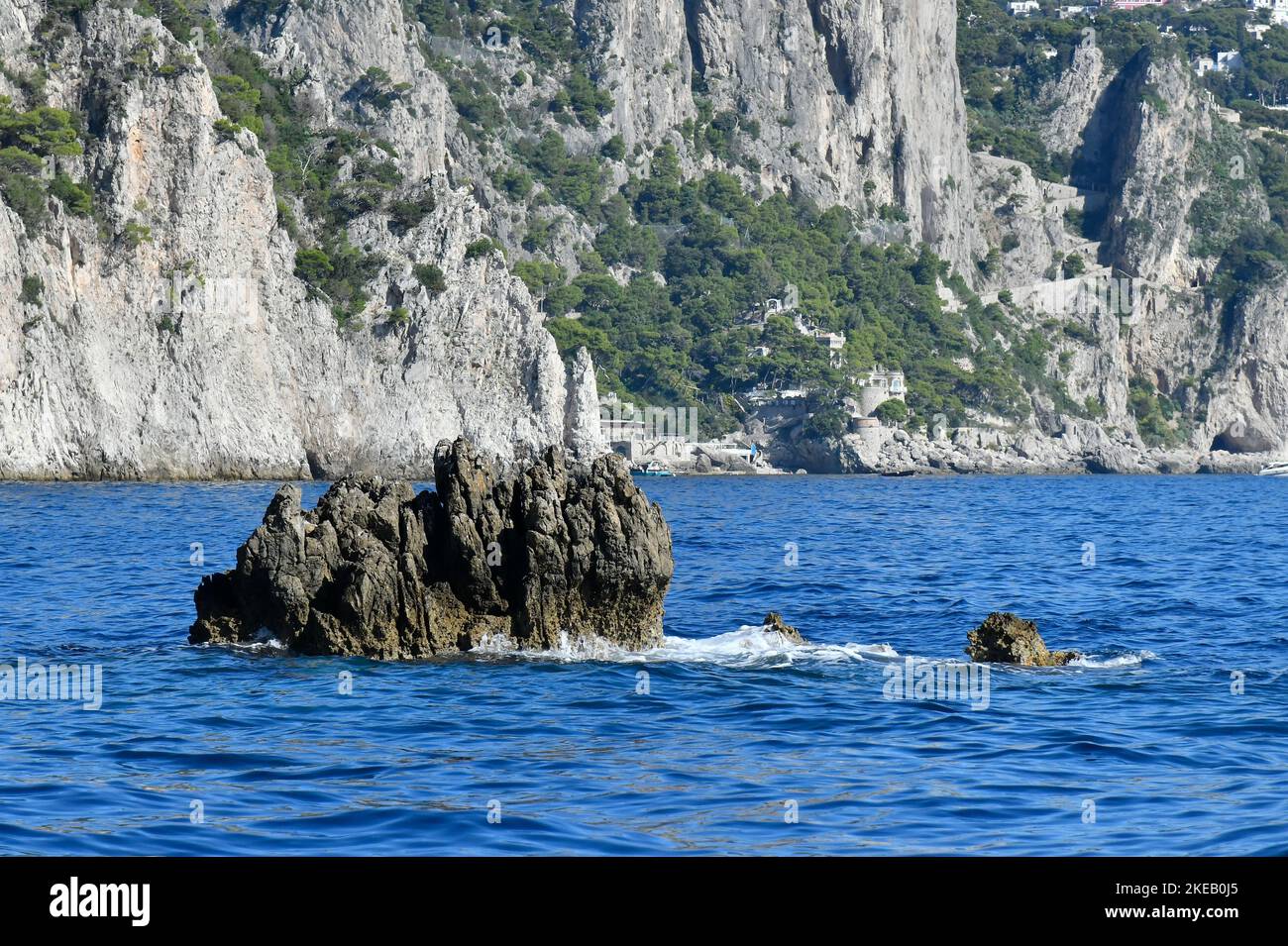 I Faraglioni, Capri, Italy Stock Photo - Alamy