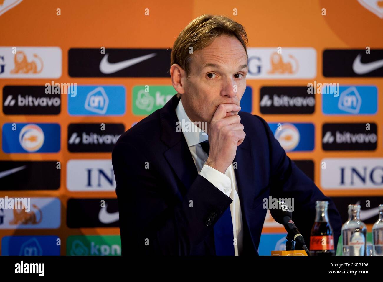 ZEIST, NETHERLANDS - NOVEMBER 11: Press Officer Bas Ticheler of the ...