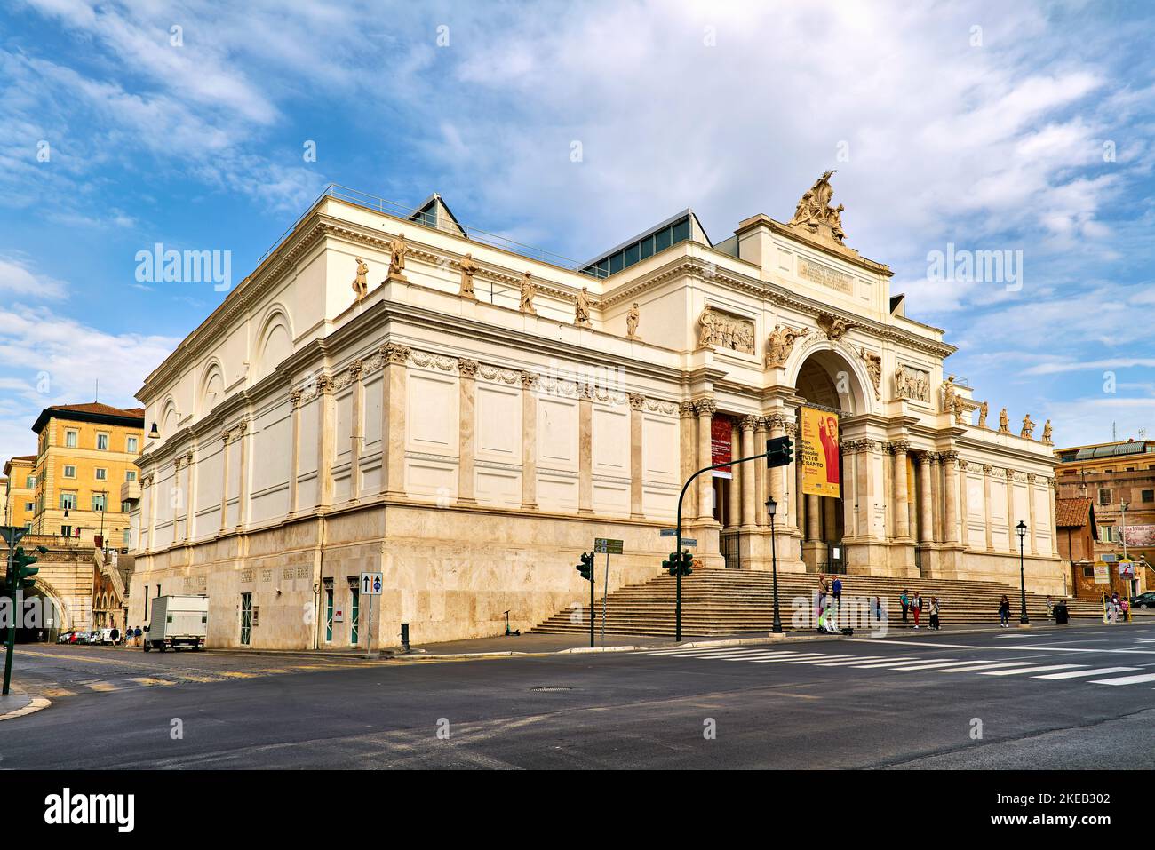 Rome Lazio Italy. The Palazzo delle Esposizioni (palaexpo) is a ...