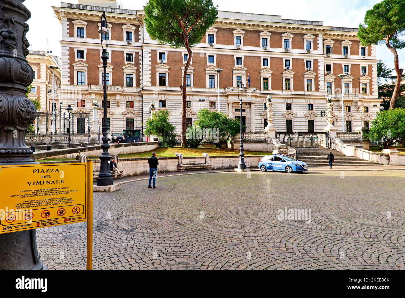 Palace of viminale hi-res stock photography and images - Alamy
