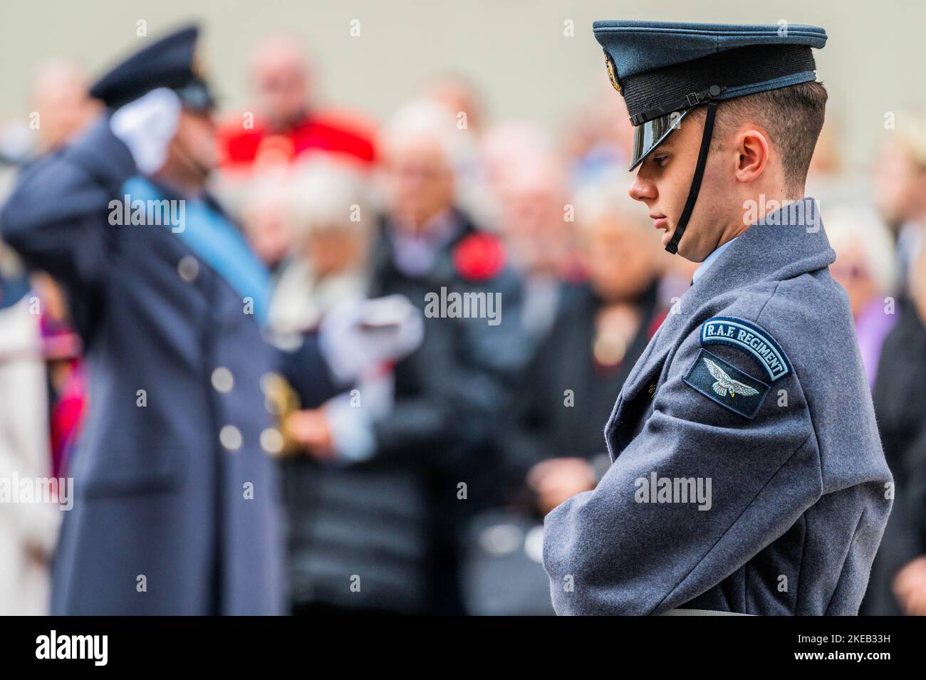London, UK. 11th Nov, 2022. The Vigil party is provided by the Queen's ...