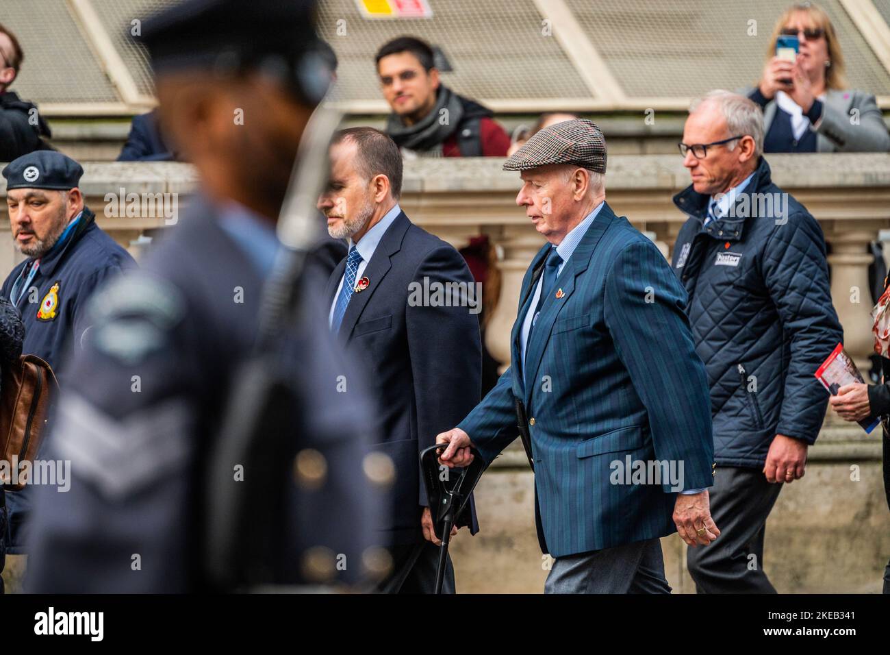 London, UK. 11th Nov, 2022. The Vigil party is provided by the Queen's ...