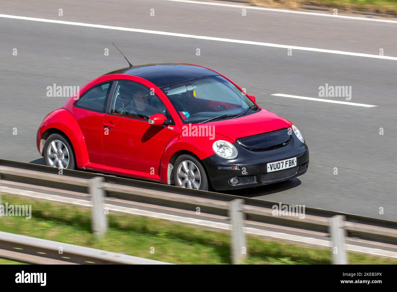 2007 red black VW Volkswagen BEETLE LUNA Tdi 1896cc 5 speed manual ...