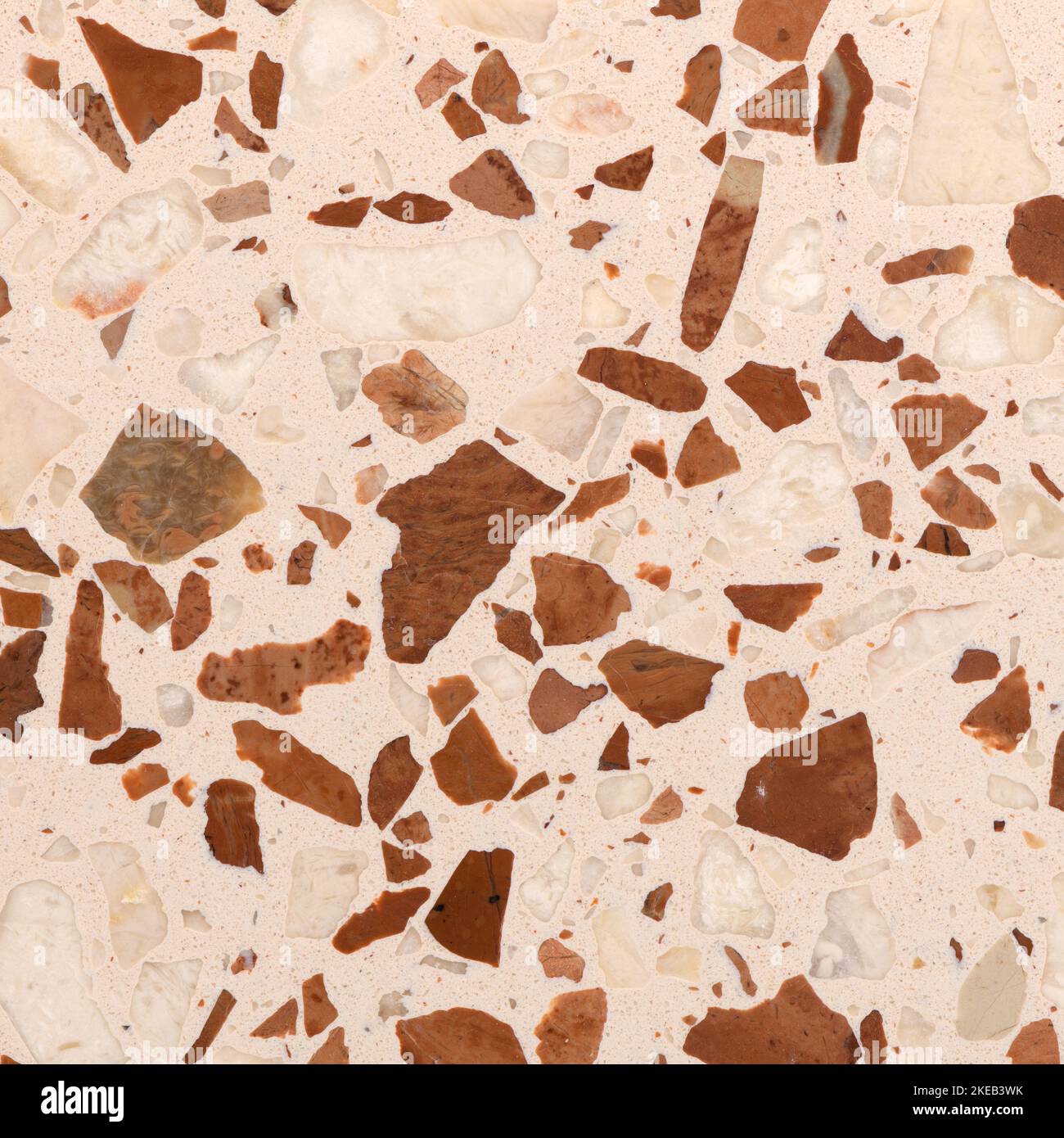 Close up of a recycled compressed stone chipboard. Useful for designers ...