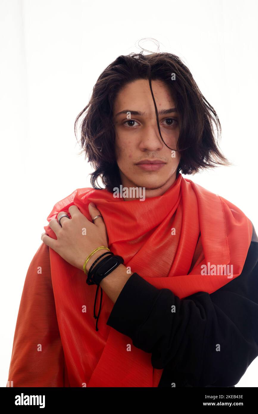 Fabric over face abstract hi-res stock photography and images - Alamy