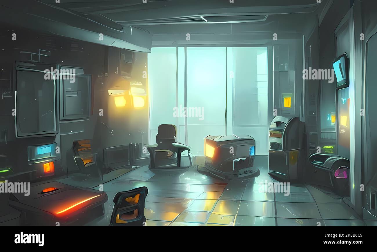 Sci fi chair hi-res stock photography and images - Alamy