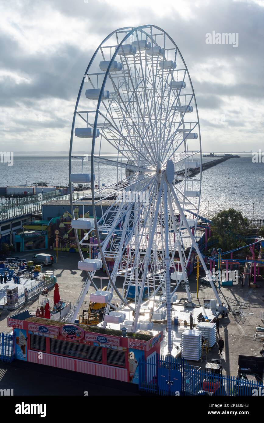 Western Esplanade, Southend on Sea, Essex, UK. 11th Nov, 2022. The ...