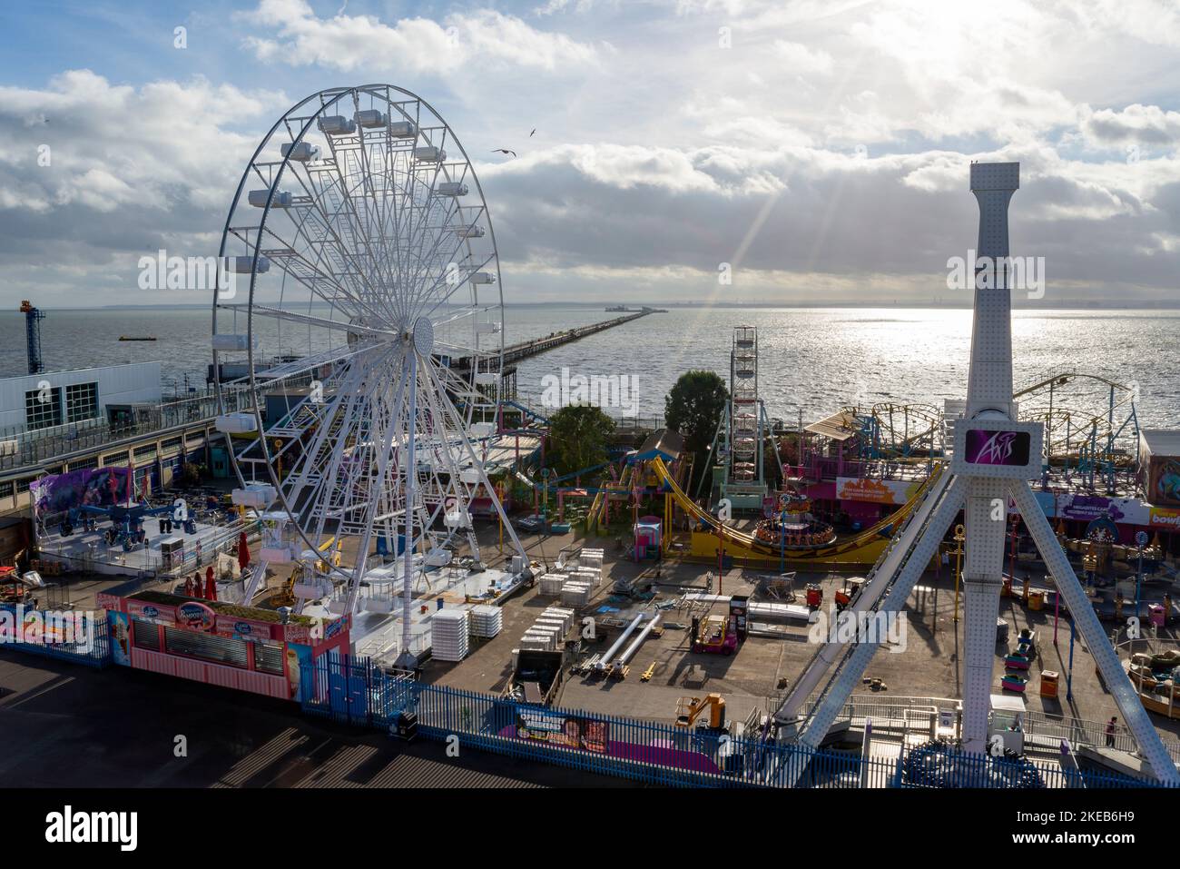 Western Esplanade, Southend on Sea, Essex, UK. 11th Nov, 2022. The ...