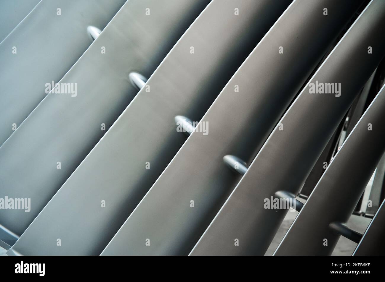 Modern rotor with long blades of powerful steam turbine Stock Photo - Alamy