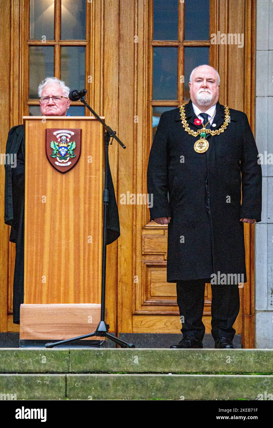Dundee, Tayside, Scotland, UK. 11th Nov, 2022. Armistice Day: Lord ...
