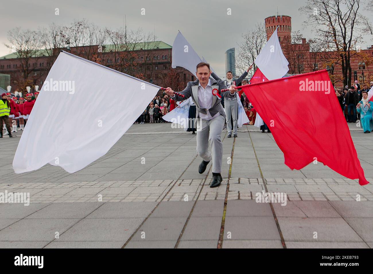 Wroclaw, Wroclaw, Poland. 11th Nov, 2022. On November 11, Poland is celebrating the National ...