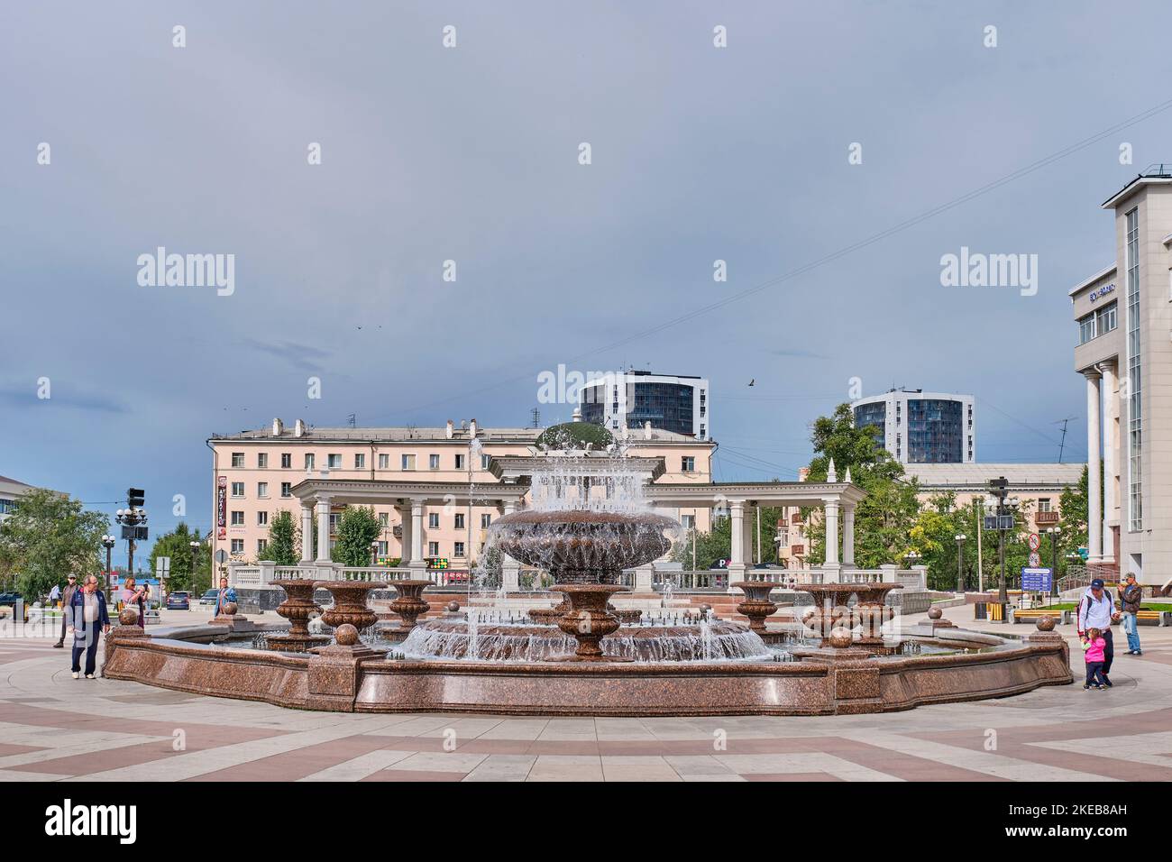 Russia ulan ude theater square hi-res stock photography and images - Alamy