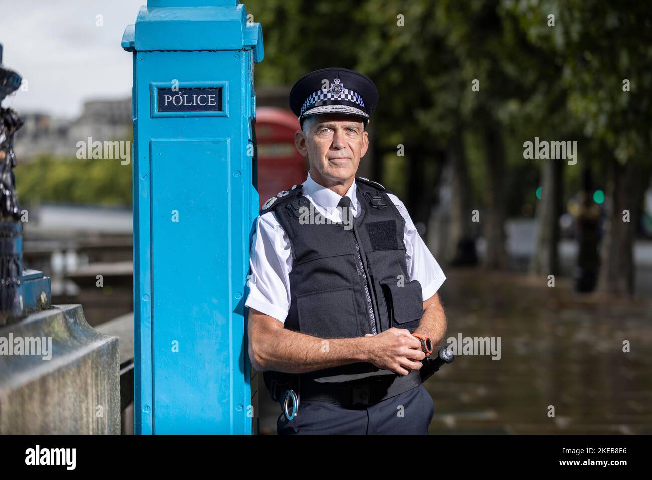 Chief Constable Andy Marsh, chief executive officer of the College of ...