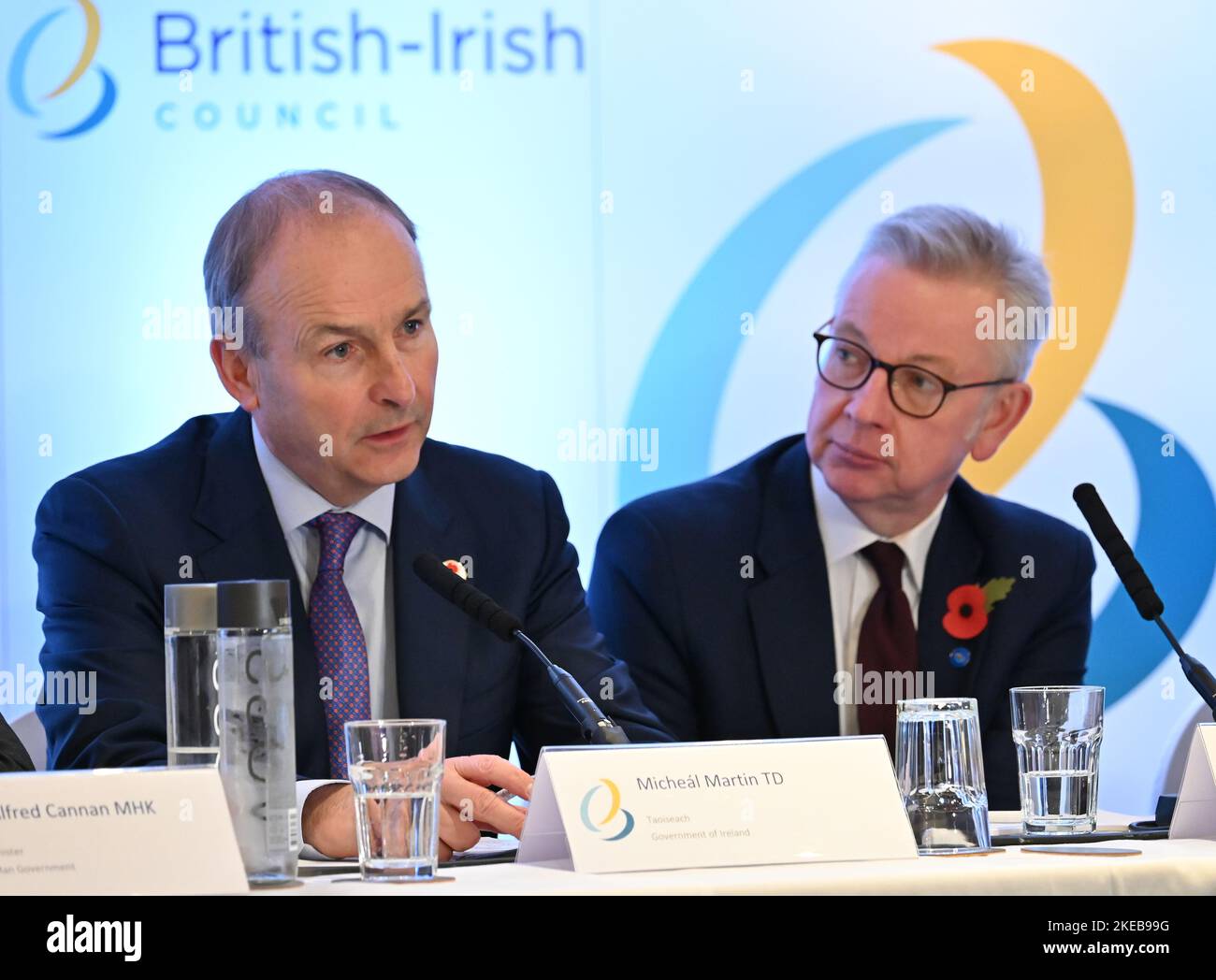Irish Taoiseach Micheal Martin and UK's intergovernmental relations ...
