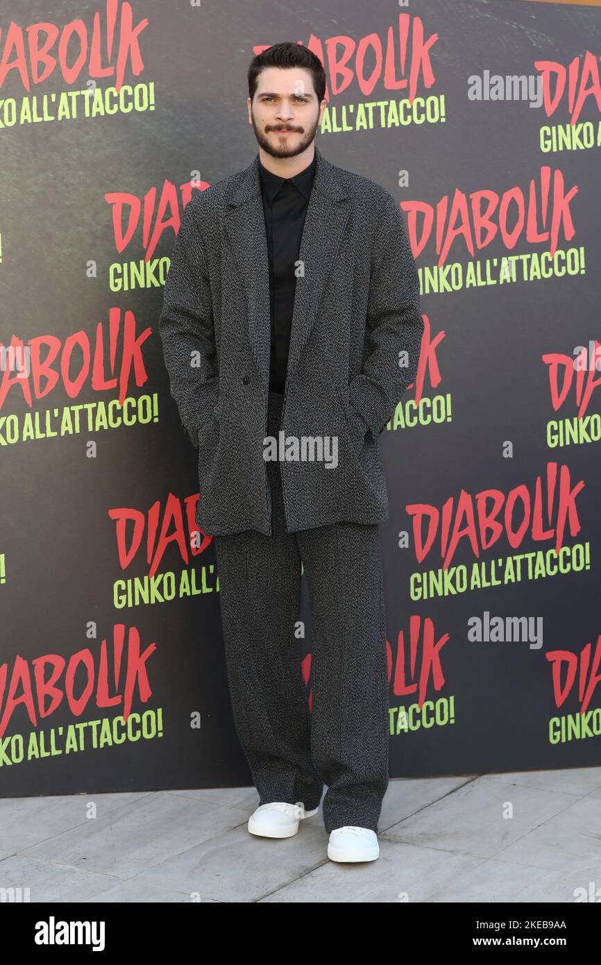 Rome, Italy. 11th Nov, 2022. Rome, Barberini cinema, "Diabolik - Ginko ...