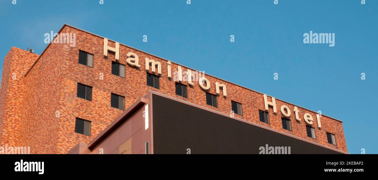 Hamilton Hotel, November 11, 2022 : Hamilton Hotel in Itaewon district ...