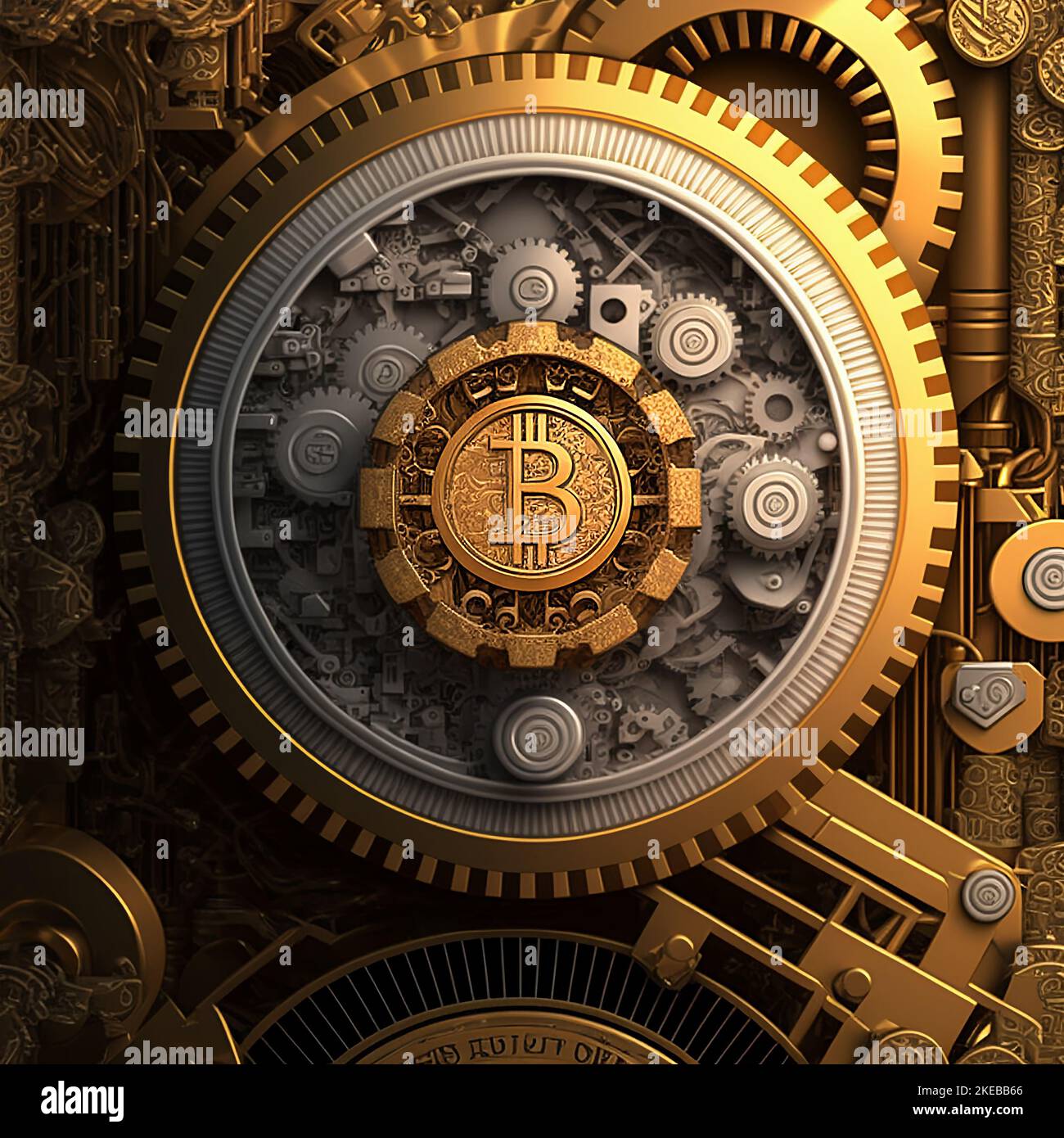 Bitcoin mining investment gear hi-res stock photography and images - Alamy